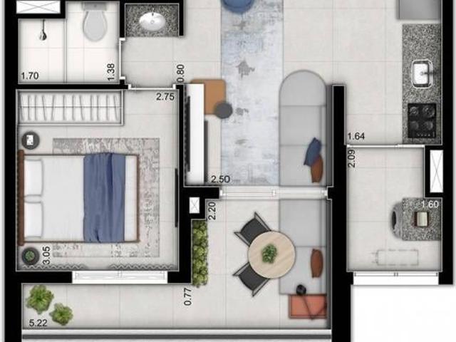 Modo Butantã 1, 2 e 3 dorms pronto com vaga a 150m do metro vila Sônia