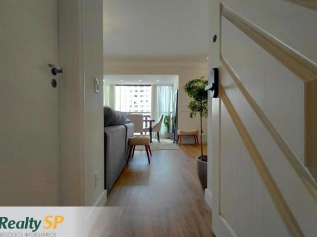 MOEMA 98m² / 2 SUÍTES / LAVABO / REFORMADO / AR CONDICIONADO / 2 VAGAS / LAZER