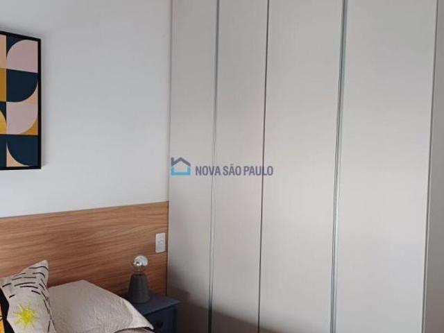 MOEMA / 01 DORM / NOVO / 30 METROS /MOBILIADO