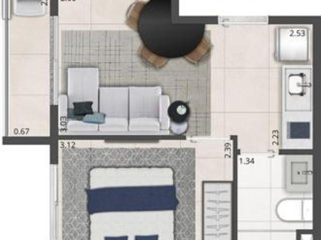 Moema! 1 e 2 Dorms em Localização Premium a partir de R$ 431 mil – Composite Moema