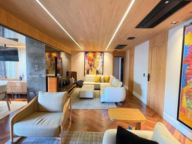 Moema Apartamento A Venda 2 Suites 172m2 Novo Pronto Para Morar Semi Mobiliado