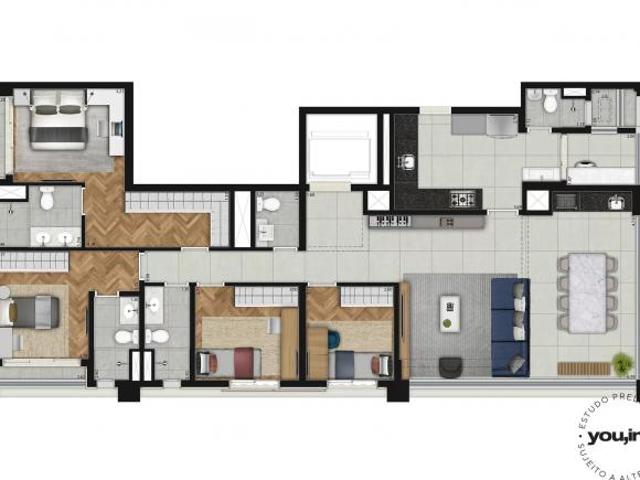Moema Signature By You Inc | Hall Privativo 2 Vagas Demarcadas