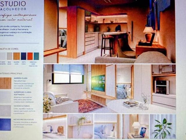 MOINHOS IMOBILIÁRIA vende Studio na Rua AUXILIADORA | LOFT NOVO 29M² + GARAGEM + DEPÓSITO | ABAIXO D