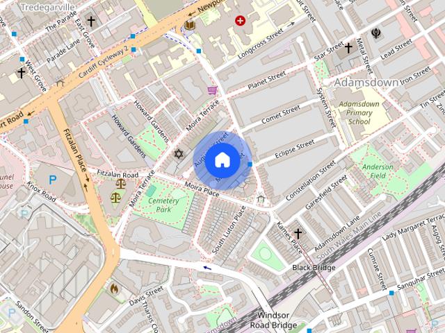 Moira Street, Adamsdown, Cardiff, CF24