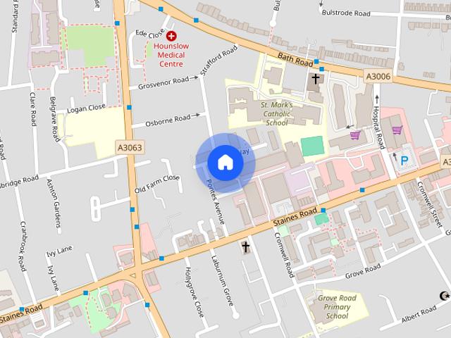 Molineaux Court, Pontes Avenue, Hounslow, Greater London, TW3