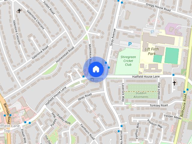 Molineaux Road, Sheffield Lane Top