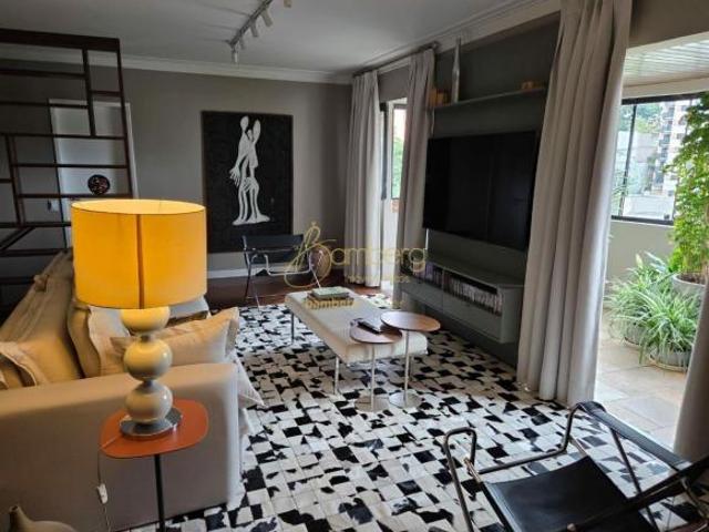 Morumbi, Portal, garden reformado, mobiliado, ar, 3 quartos/suíte 236 m2, 3 garagens com deposito