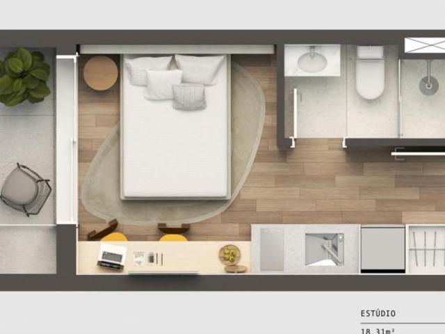 MORE OU INVISTA A 5 PASSOS DA PUC STUDIOS OU DUPLEX