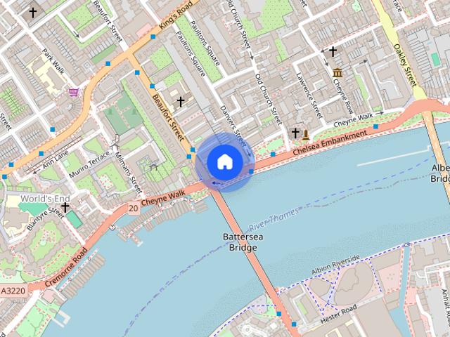 Mores Garden, Cheyne Walk, London SW3