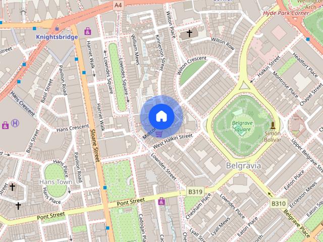 Motcomb Street, London, SW1X