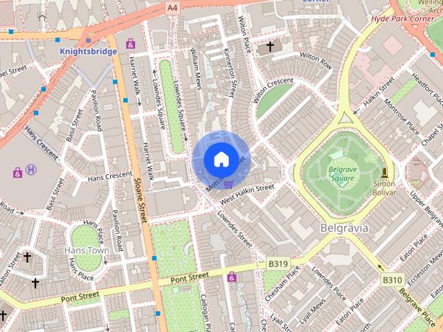 Motcomb Street, London, SW1X