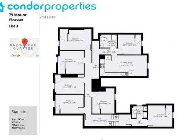 Mount Pleasant 7 bed house share to rent £3,640 pcm £840 pw