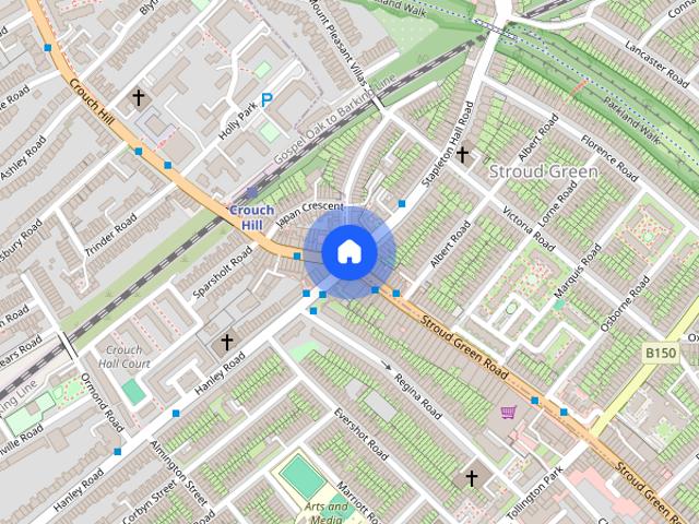 Mount Pleasant Crescent, Stroud Green, London, N4