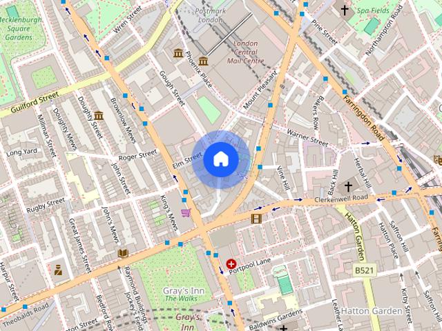 Mount Pleasant, Holborn, London, WC1X