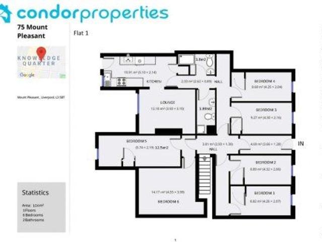 Mount Pleasant, Liverpool L3, 6 bed shared accommodation to rent, £520 pppm | PrimeLocation