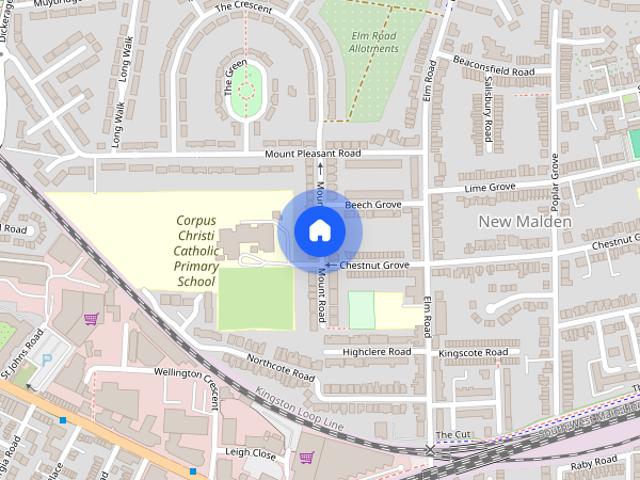 Mount Road, New Malden, KT3