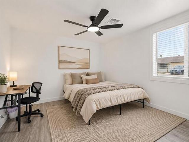 Mountain sunsets await! Nestled in a quiet neighborhood. Near stop and freeways