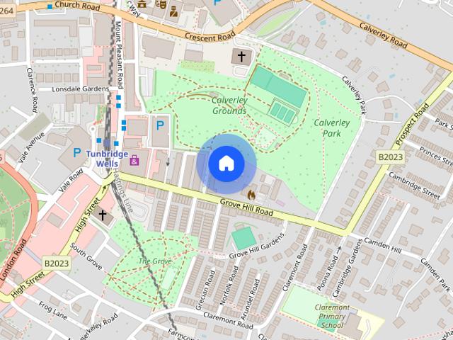 Mountfield Gardens, Tunbridge Wells, Kent, TN1