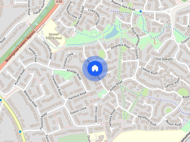 Mountserrat Road, Bromsgrove, B60