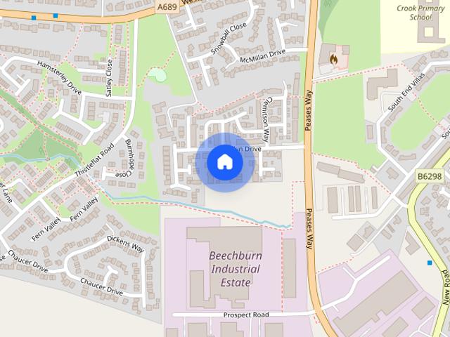 Mowbray Close, Crook
