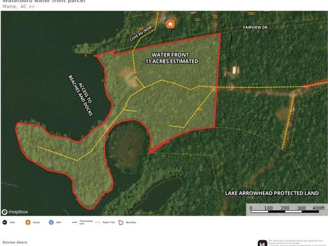 Ml Fairview Dr Unit,waterboro, Plot For Sale