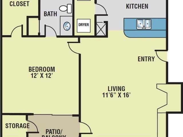 MRG Woodcrest Apartments Ltd 1 Bedroom Apartment for Rent at 5402 66th St, Lubbock, TX 79424 Remington Park