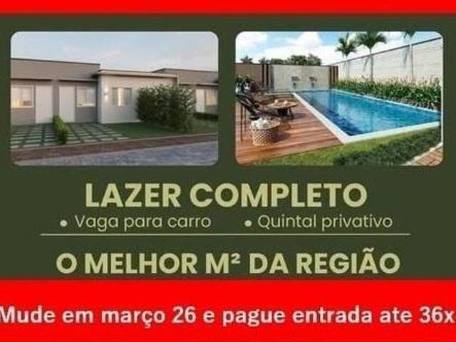 Mude março CASAS com 3 dormitorios 2 vagas PAGUE ENTRADA 34X