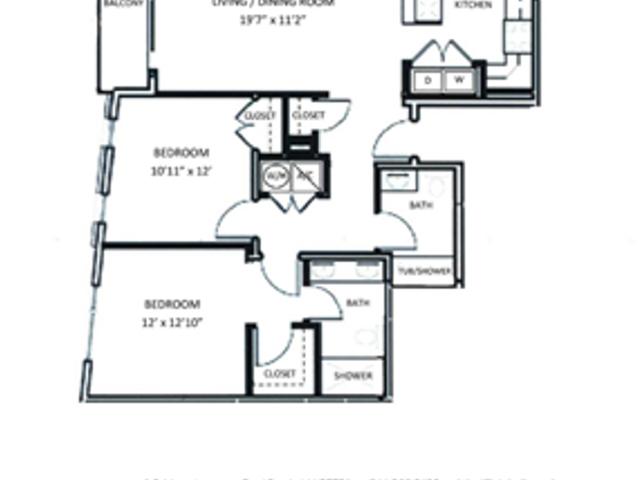 MV Broadway WSL, LLC 2 Bedroom Apartment for Rent at 1 Bridge Ave, Red Bank, NJ 07701 Red Bank