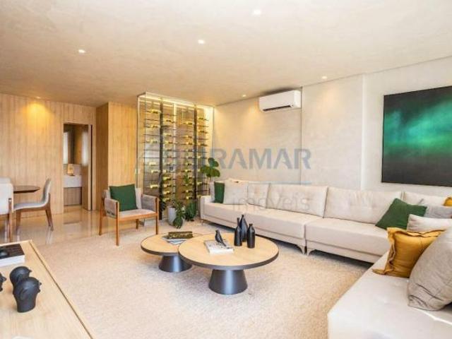 Apartamento alto padrão, 3 suítes + escritório, porteira fechada, 197 m², 4 vagas – My Design, Noroe
