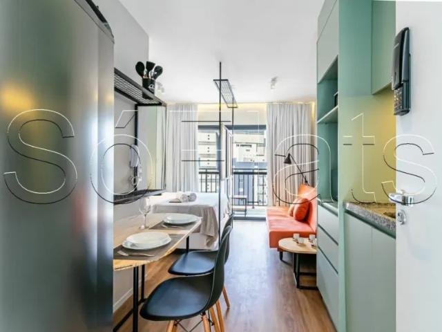 My One Bela Vista, Studio disponível para locação com 25m² e 01 dormitório