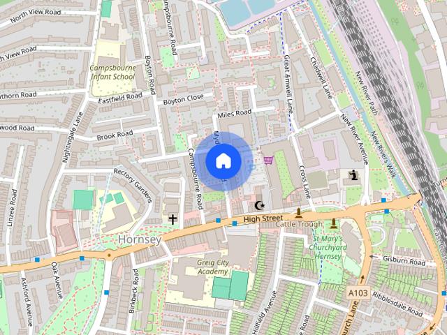 Myddelton Road, London, N8