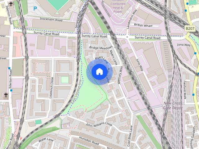 Myers Lane, New Cross, London, SE14