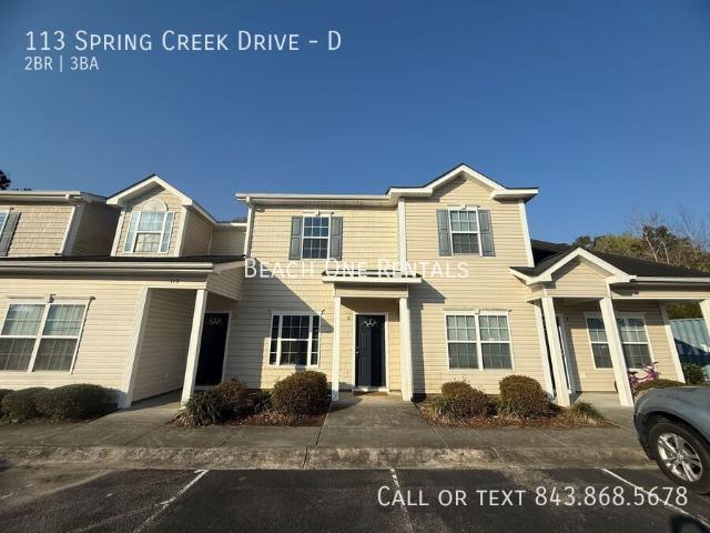 Myrtle Beach 2 Bedroom / 2.5 Bathroom Townhome
