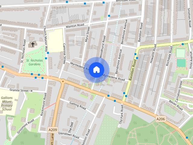 Myrtledene Road, London, SE2