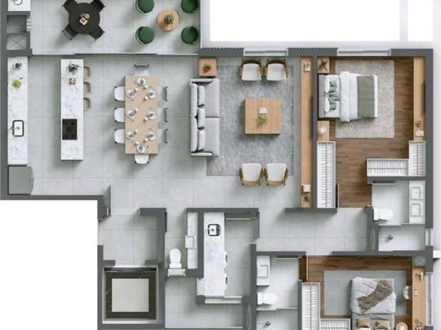 MYTÁ Apartamento com 2 quartos no bairro Bigorrilho em Curitiba