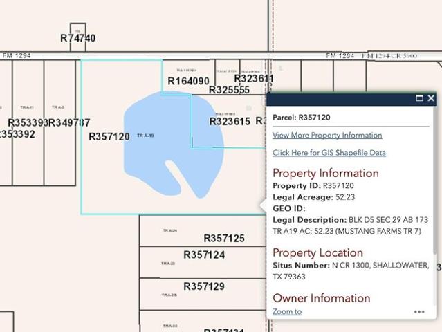 N County Road 1300, Shallowater, TX 79363