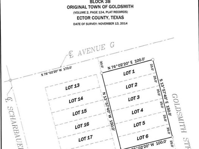 N Goldsmith St, Goldsmith, TX 79741