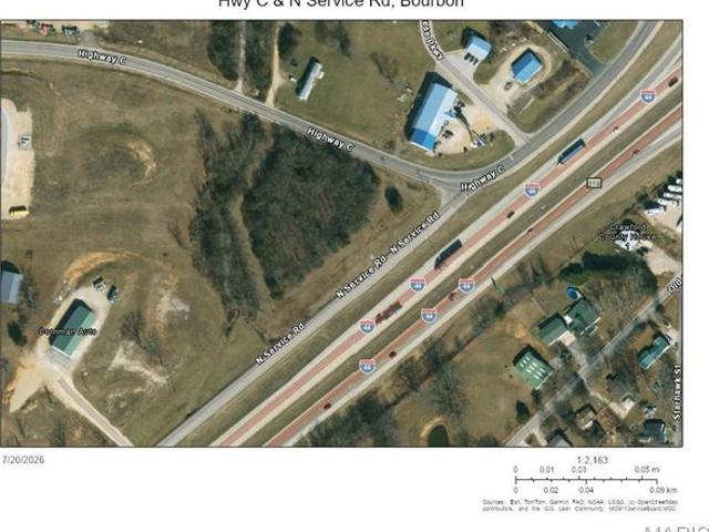 N Service Rd W, Bourbon, MO 65441