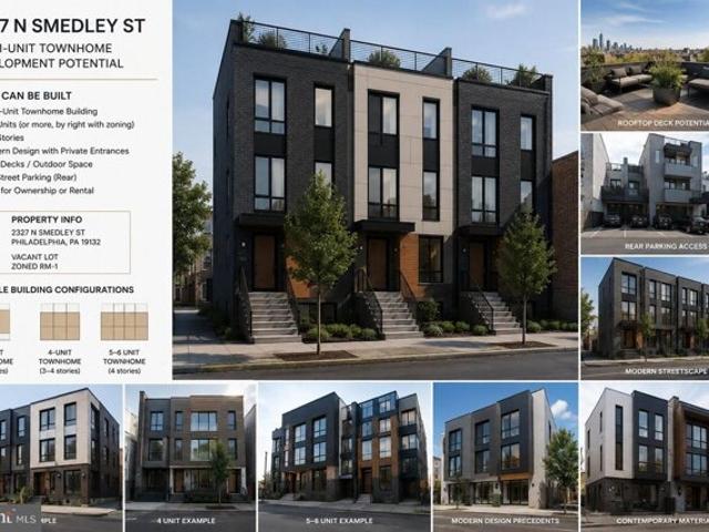 N Smedley St, Philadelphia, Plot For Sale