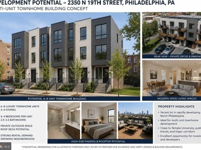 N Th St, Philadelphia, Plot For Sale