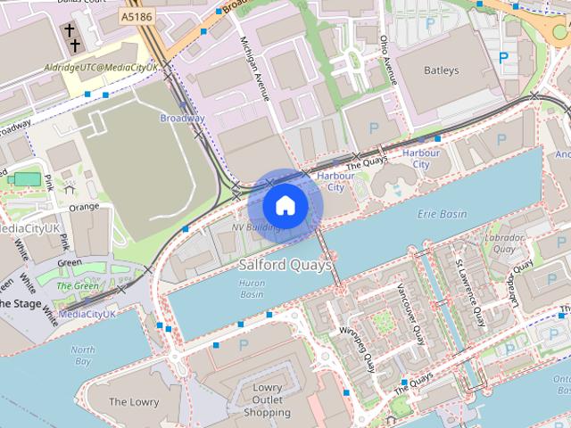 N V Building, 100 The Quays, M50