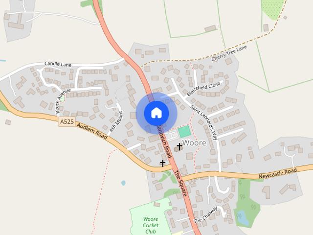Nantwich Road, Woore, CW3