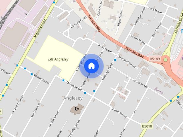 Napier Street, Staffordshire, Burton upon Trent, DE14