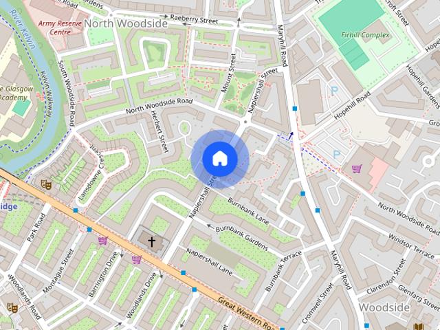 Napiershall Street, West End, Glasgow, G20