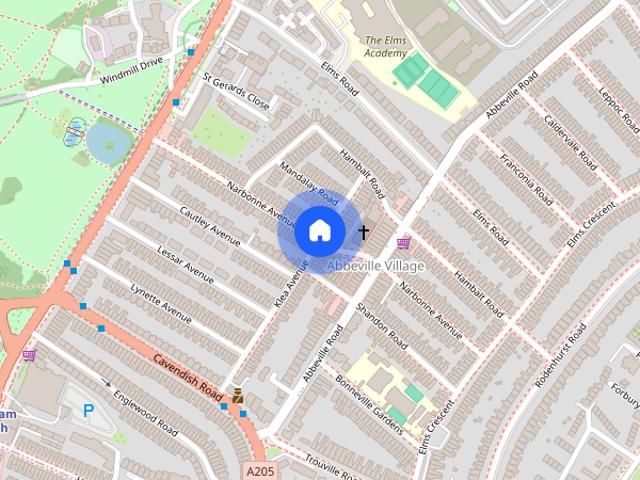 Narbonne Avenue, Clapham, London, SW4
