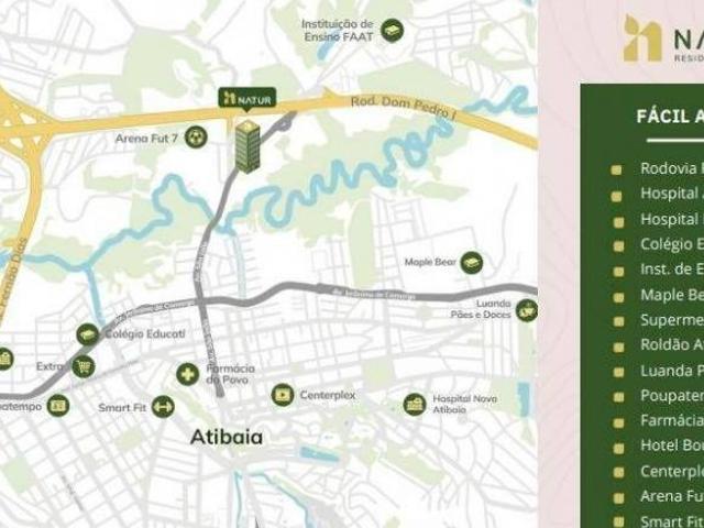 Natur Residencial: seu novo apartamento em Atibaia com lazer completo!
