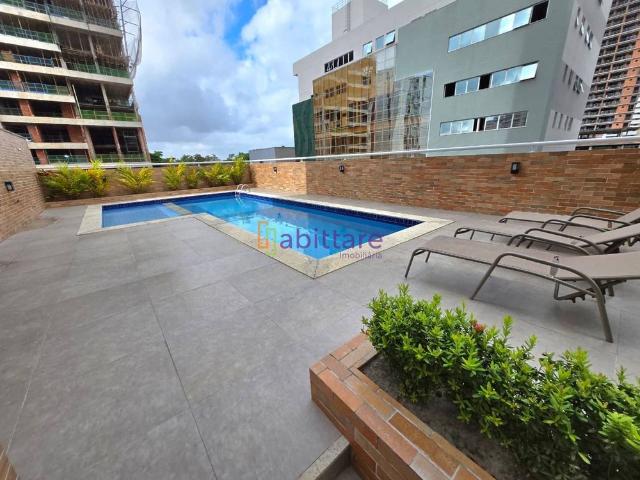 Nautic Residence Apartamento com 2 quartos 1 suíte na Península da Ponta D'areia Vista mar e lagoa