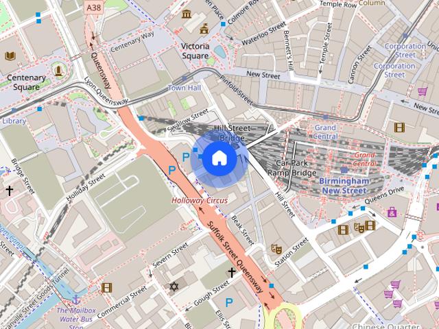 Navigation Street, Birmingham, West Midlands, B5