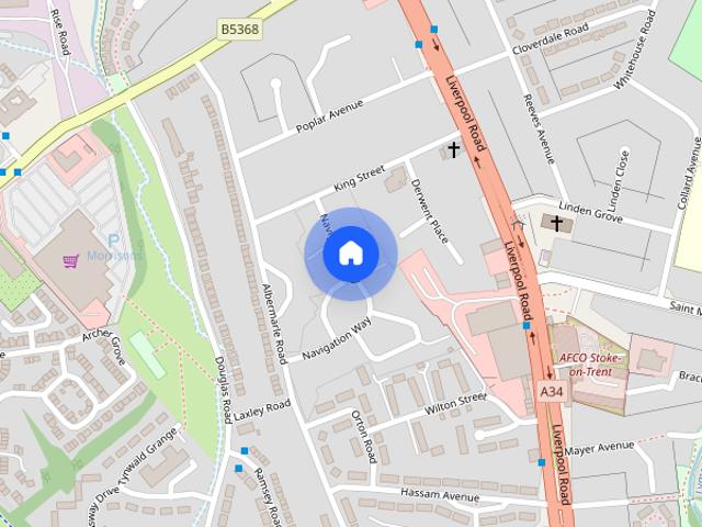 Navigation Way, Newcastle, Staffordshire, ST5