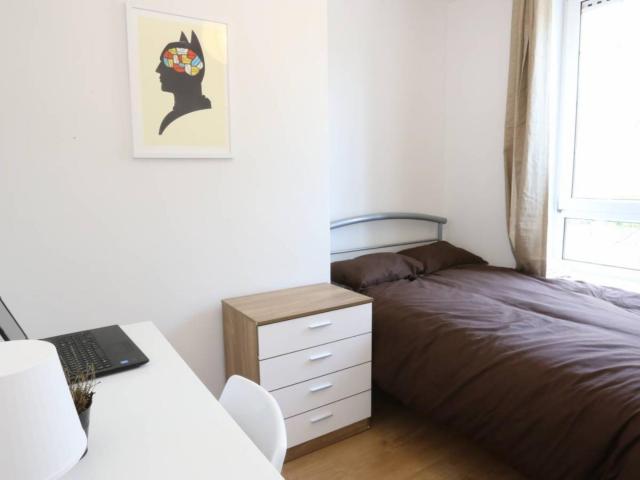 Neat double bedroom in Bromley By Bow Has a Room